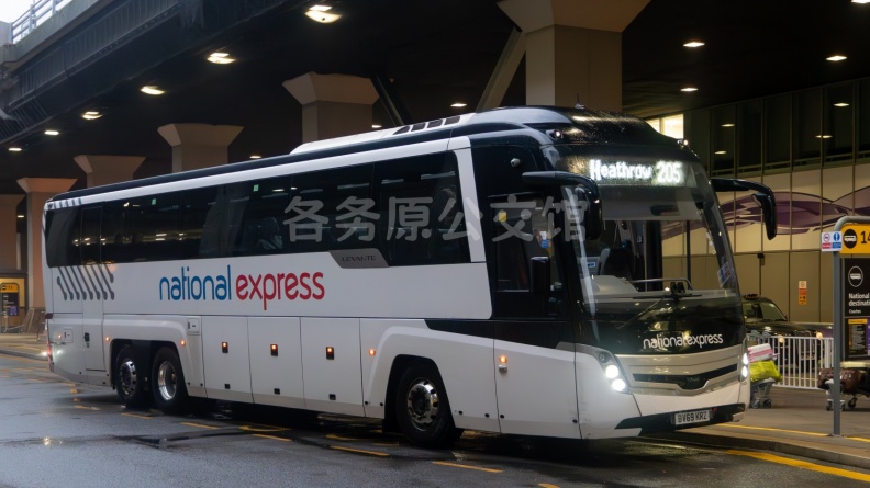 LHR205A0 National Express Transport Solutions 205路 BV73ZWZ Caetano ...